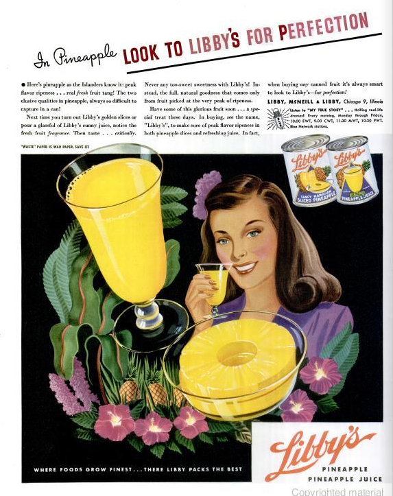 ad pineapple | Comet Over Hollywood