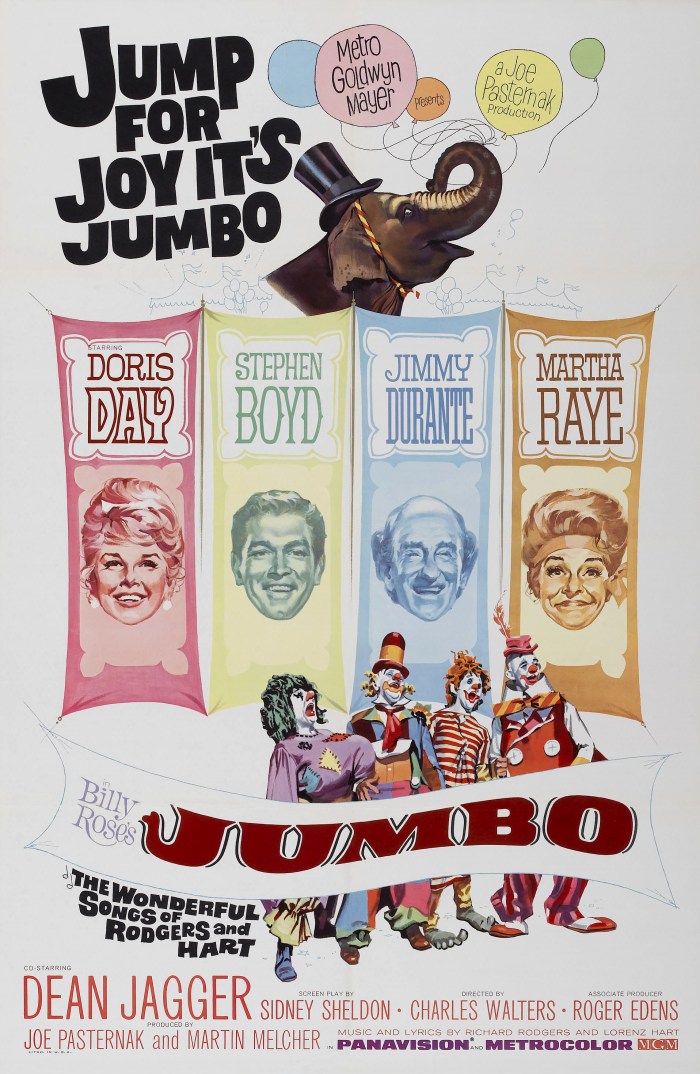 Musical Monday: Billy Rose’s Jumbo (1962) | Comet Over Hollywood