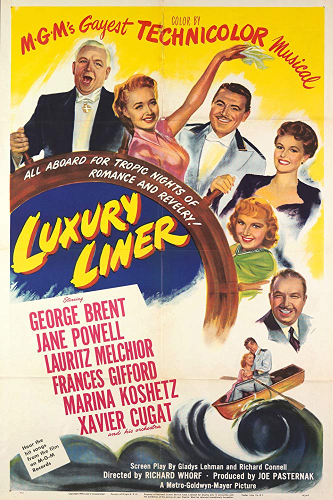 Musical Monday: Luxury Liner (1948) | Comet Over Hollywood