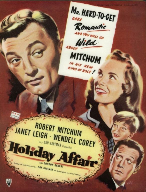 “Holiday Affair” (1949) and interview with Gordon Gebert | Comet Over ...