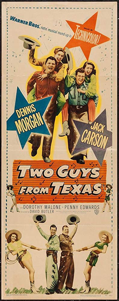 Musical Monday: Two Guys from Texas (1948) | Comet Over Hollywood
