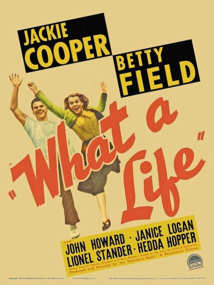 Watching 1939: What a Life (1939) | Comet Over Hollywood