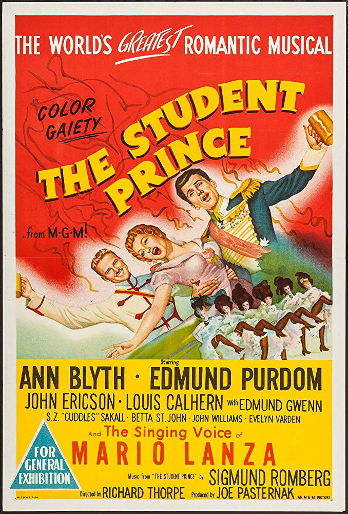 Musical Monday: The Student Prince (1954) | Comet Over Hollywood