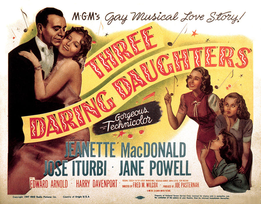 Musical Monday: Three Daring Daughters (1948) | Comet Over Hollywood