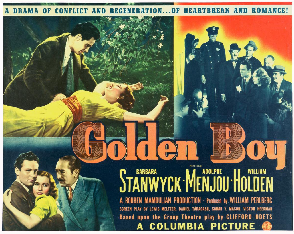 Watching 1939: Golden Boy (1939) | Comet Over Hollywood