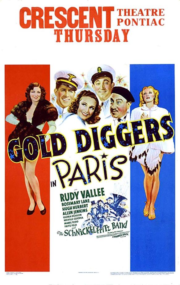 Musical Monday: Gold Diggers in Paris (1938) | Comet Over Hollywood