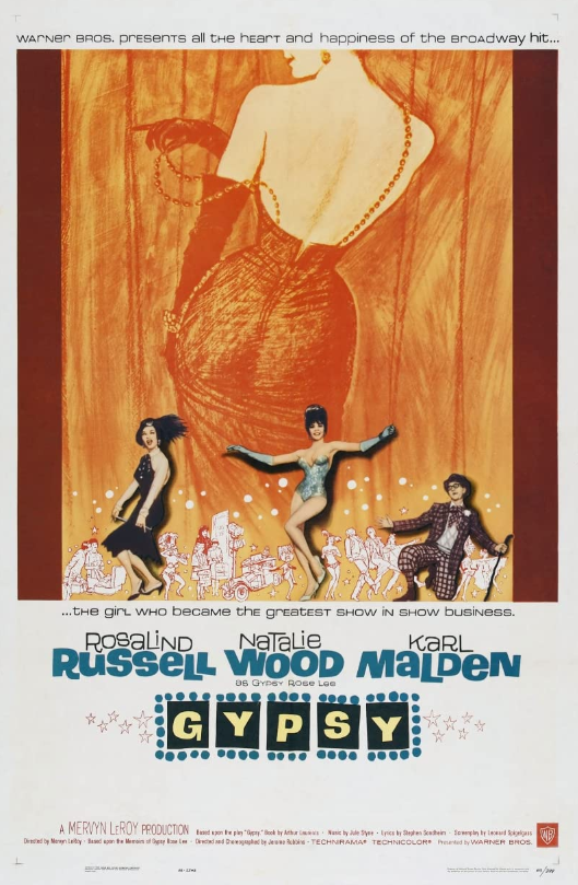 Musical Monday: Gypsy (1962) | Comet Over Hollywood